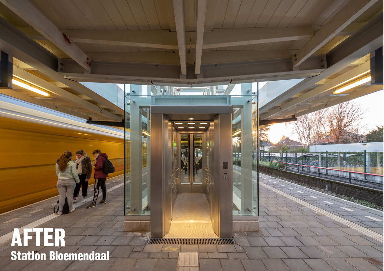 Accessible train stations - VenhoevenCS architecture+urbanism