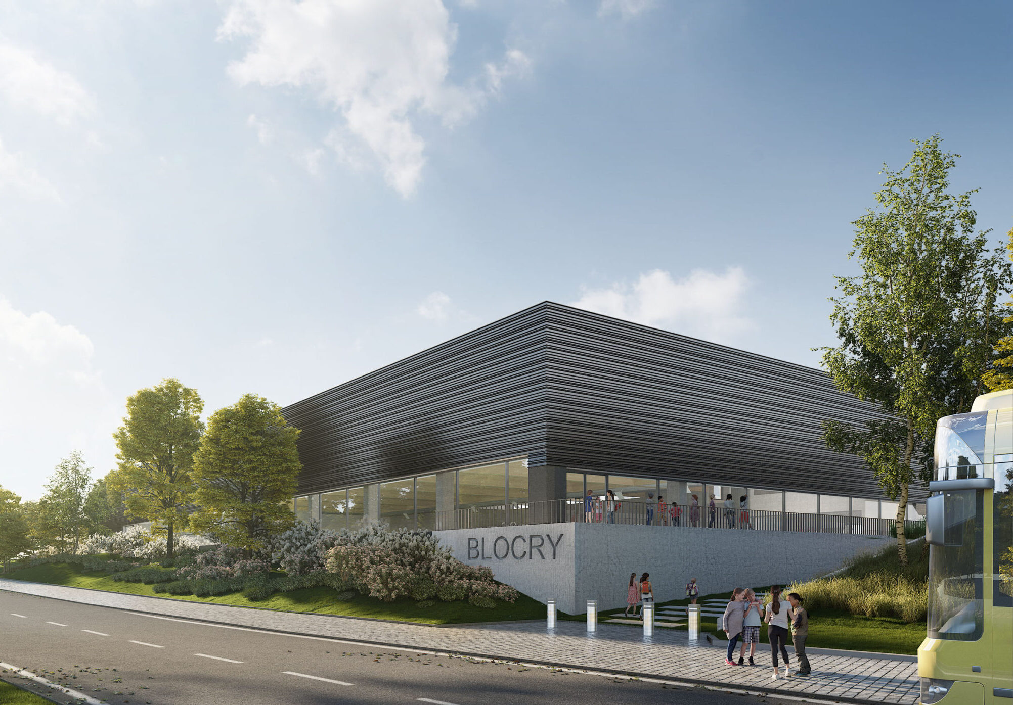 Piscine de Blocry - VenhoevenCS architecture+urbanism