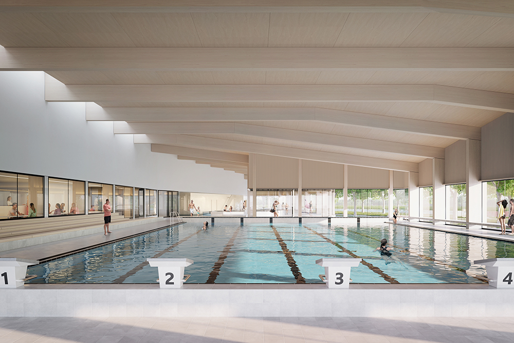 Durmebad Lokeren - VenhoevenCS architecture+urbanism