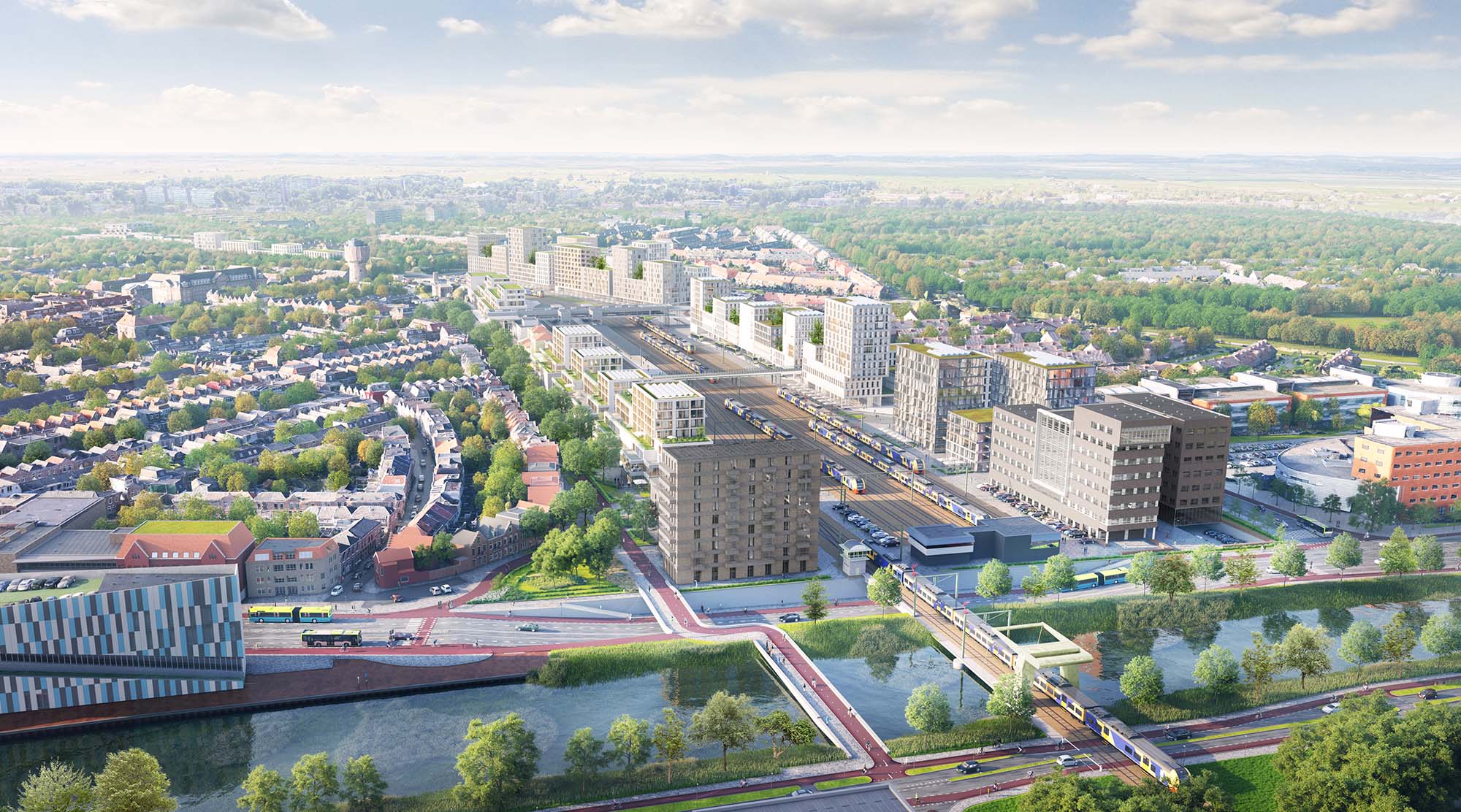 Development Plan Alkmaar station area - VenhoevenCS architecture+urbanism