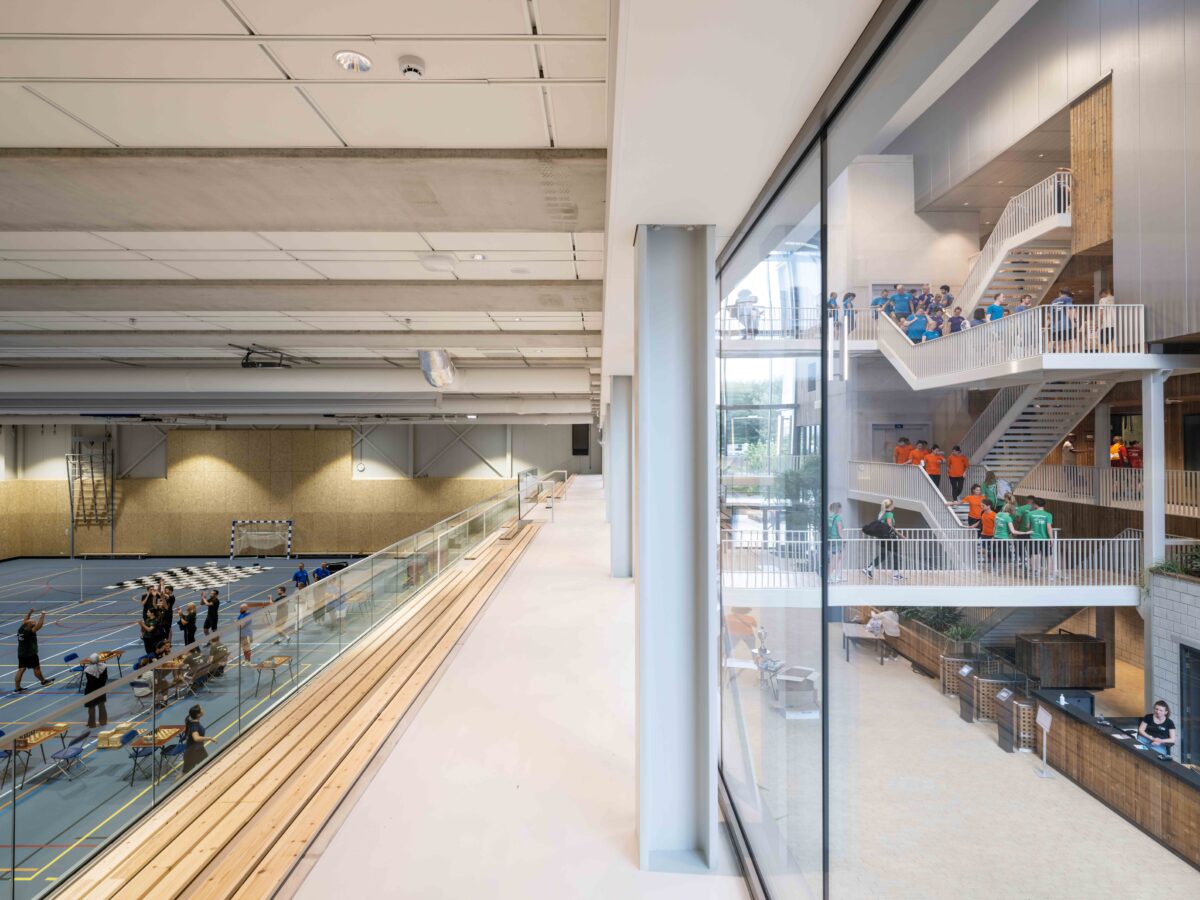 Sports Building Erasmus University Rotterdam - VenhoevenCS architecture ...