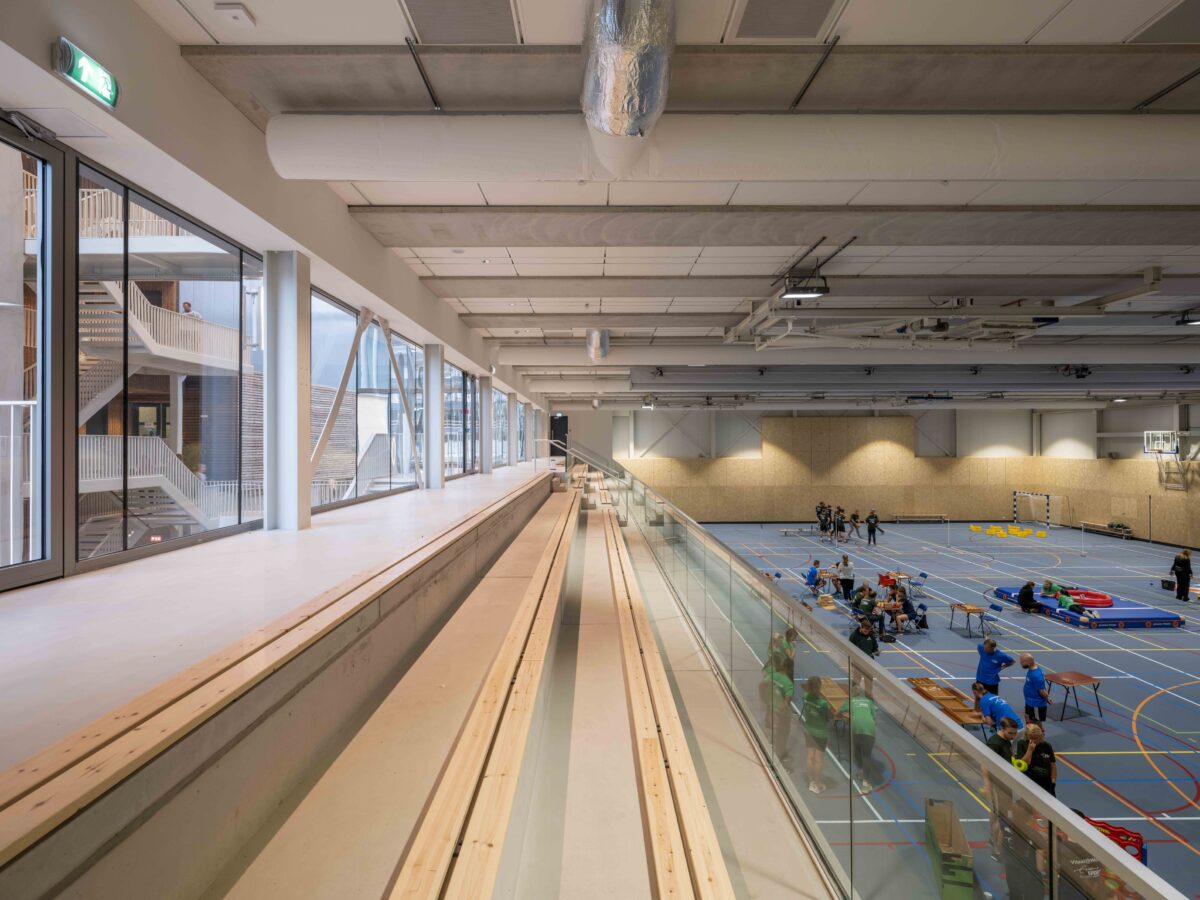 Sports Building Erasmus University Rotterdam - VenhoevenCS architecture ...